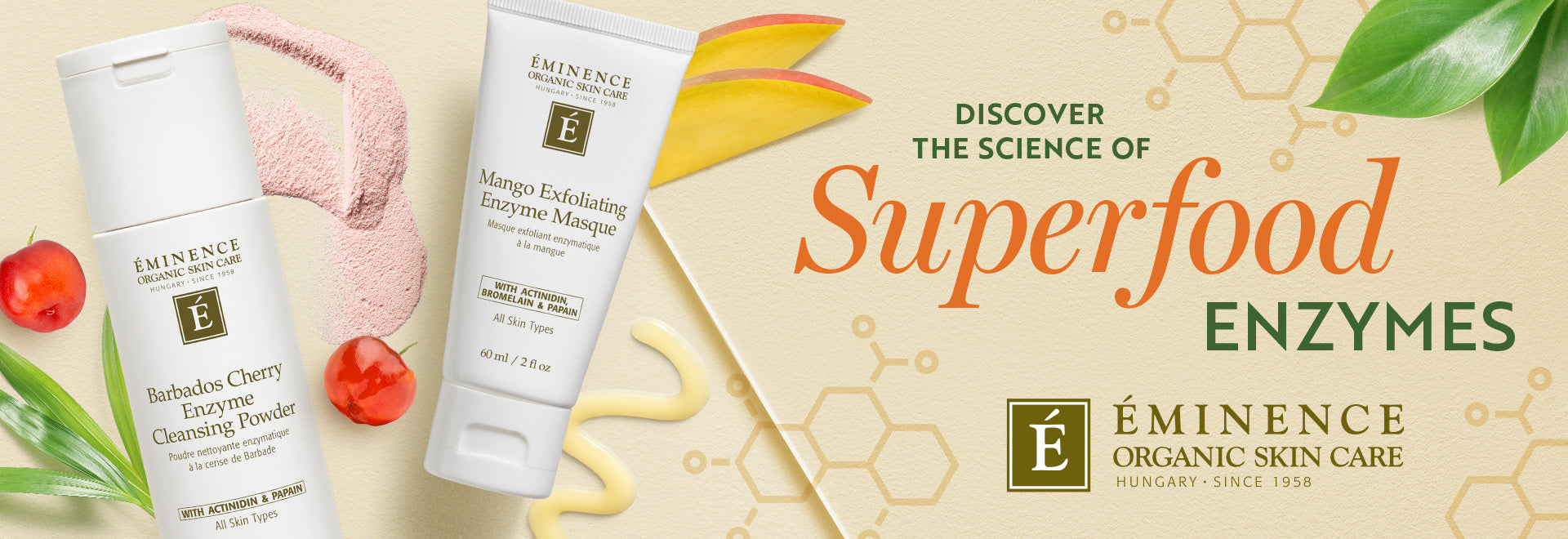 Eminence Organics Superfood Enzyme Collection – The Facial Room